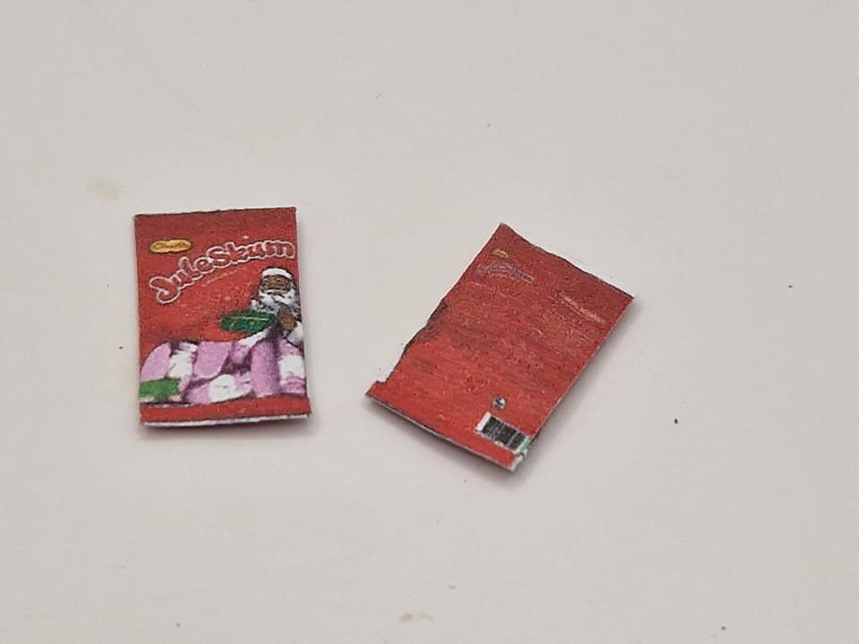 Juleskum slik pose (håndlavet) - Julemad, kager, og slik - Frost miniature