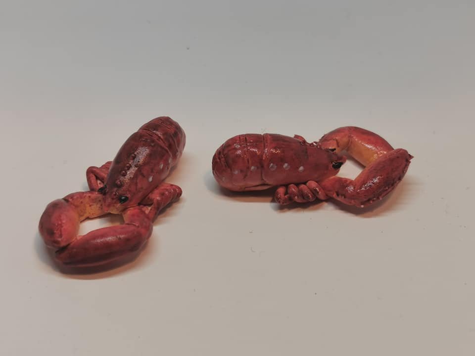 Hummer i resin til dukkehus scala 1:12 (ny) - Fisk og skaldyr - Frost ...